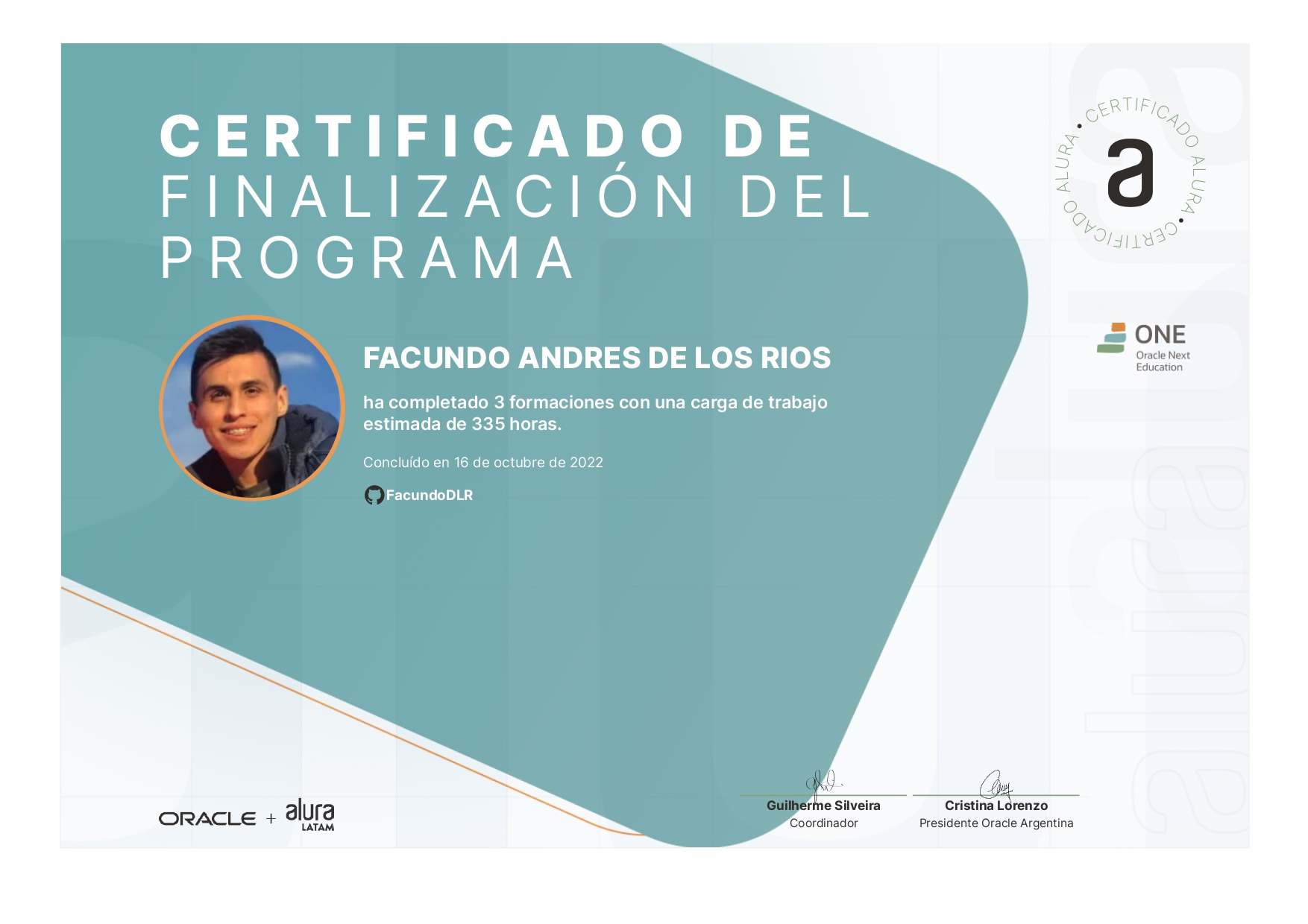 Portfolio Facundo De los Rios